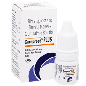 Careprost Plus Eye Drop 3ml ®️ Buy Online $25