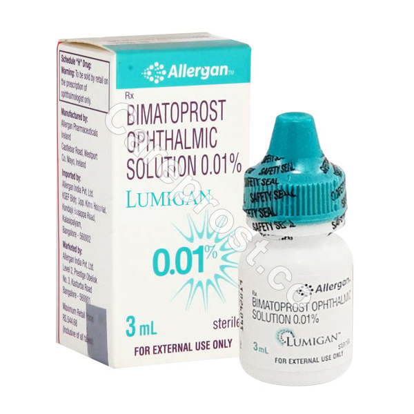 Lumigan 0.01 3ml- Bimatoprost - Buy Online